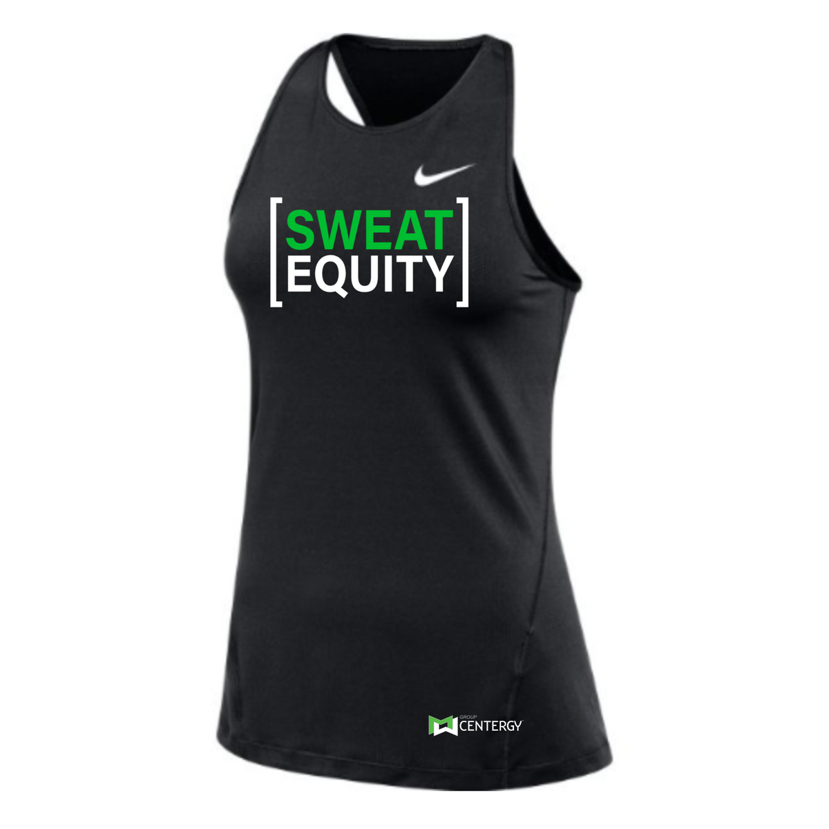 MOSSA Nike Women's All Over Mesh Tank (black) - Centergy Sweat Equity