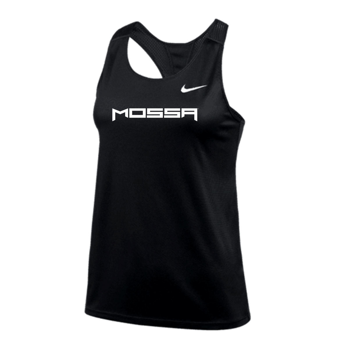 MOSSA Logo Nike Women’s Dri-Fit Tank- Black