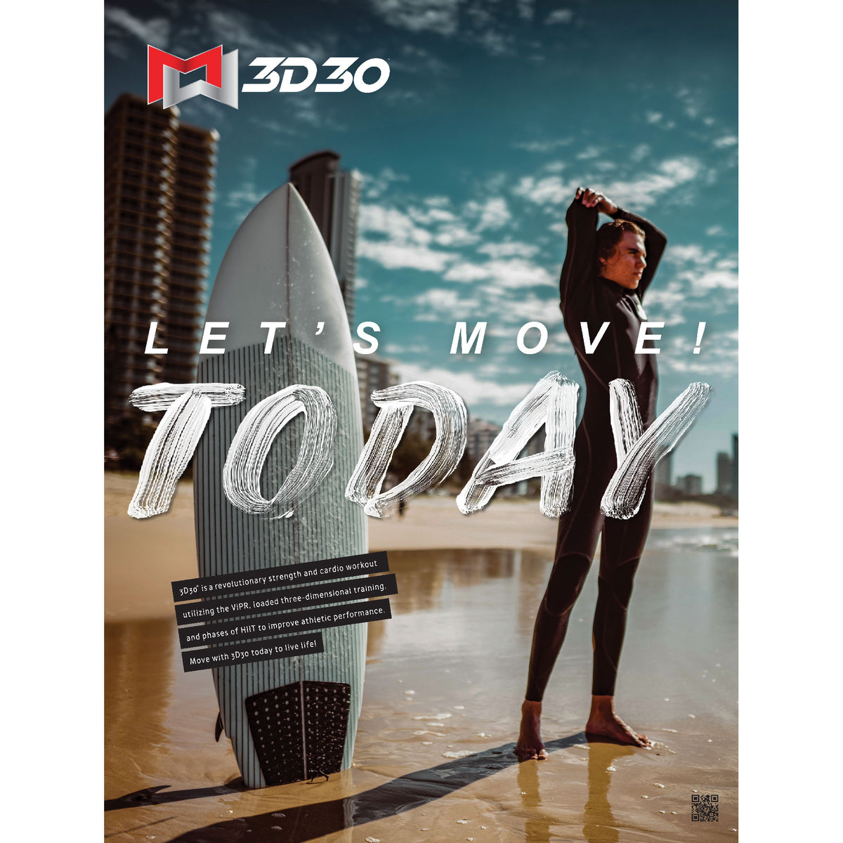 3D30 JAN20 Let's Move Today Poster – MOSSA